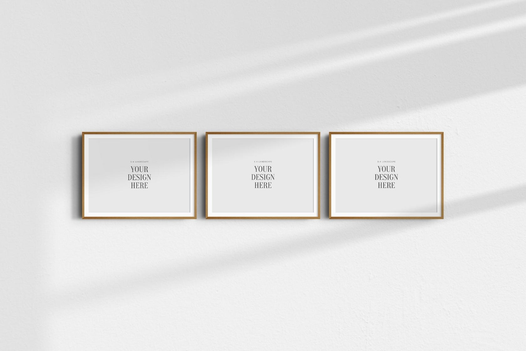 Frame Mockup BUNDLE 4:3 / 3:4 Landscape | Frame Mockup Sets of 6, 4, 3 ...