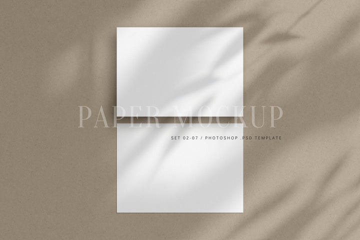 Paper Mockups | Stationery Mockups | Card Mockups – PAPER MOON Art & Design