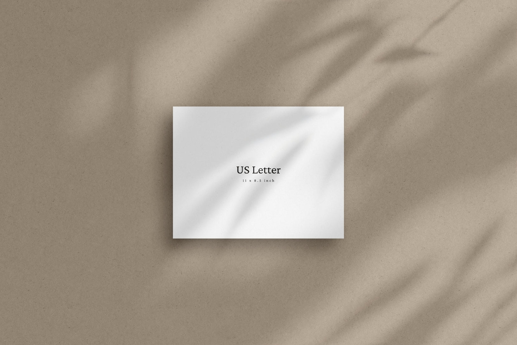 Horizontal US Letter Flyer Mockup | US Letter Landscape | US Letter ...