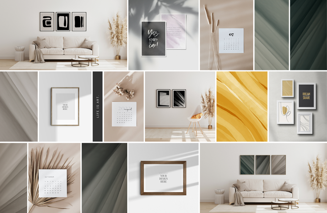 Mockups, Canva Templates & Graphic Resources | PAPER MOON Art & Design