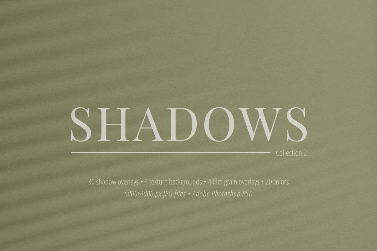 30 Shadow Overlays 02 Window Shadows – PAPER MOON Art & Design