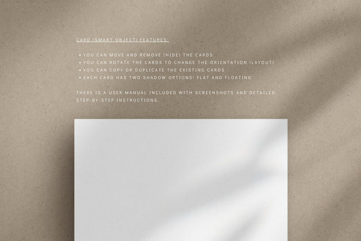 Vertical Card Mockup Set | 120x180 mm Card Mockup | Paper Mockup Set ...