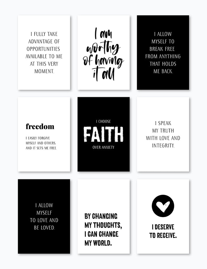 Printable Quotes & Affirmation Cards | 3.5x5 | 3x4 | 2x3 | PDF + JPEG ...