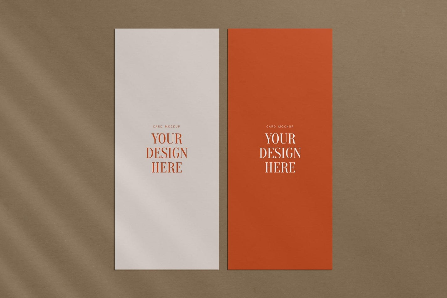 PAPER MOCKUP SET #5 | 4x9.25 Card Mockup | PSD Mockup – PAPER MOON Art ...
