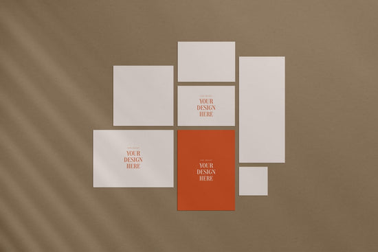 PAPER MOCKUP SET #9 | Stationery Mockup | Card Mockup | PSD – PAPER ...