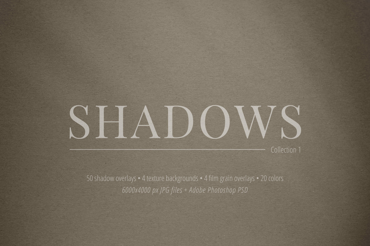50 Shadow Overlays 01 Aesthetic Abstract Backgrounds – PAPER MOON Art ...