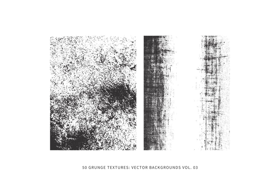 50 Vector Grunge Texture Backgrounds 03 Grungy Vector Illustrations ...