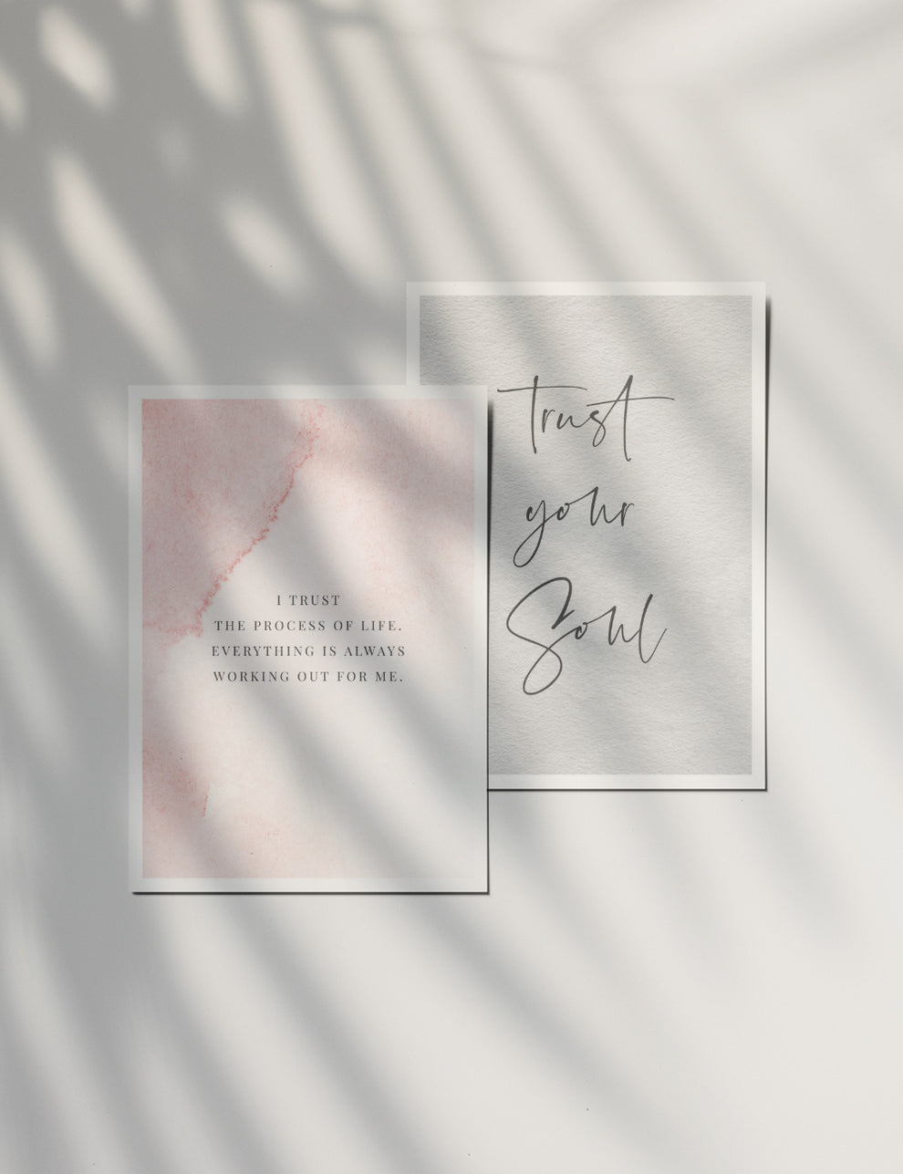 Printable Vision Board Kit 02: Affirmation Cards and Inspirational Quo ...