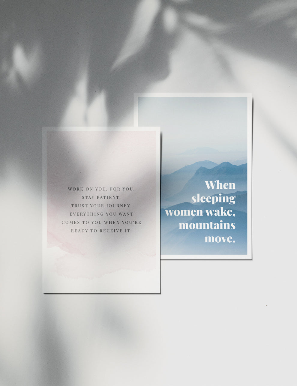 Printable Vision Board Kit 03: Affirmation Cards and Inspirational Quo ...