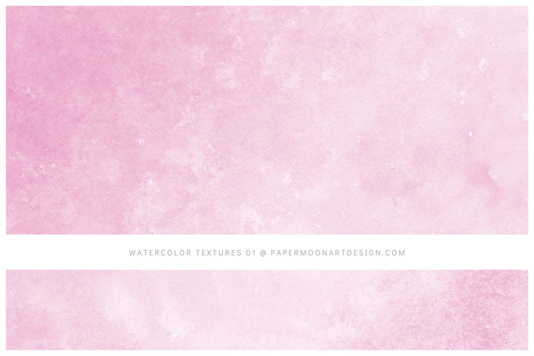 Watercolor Textures and Graphics – PAPER MOON Art & Design